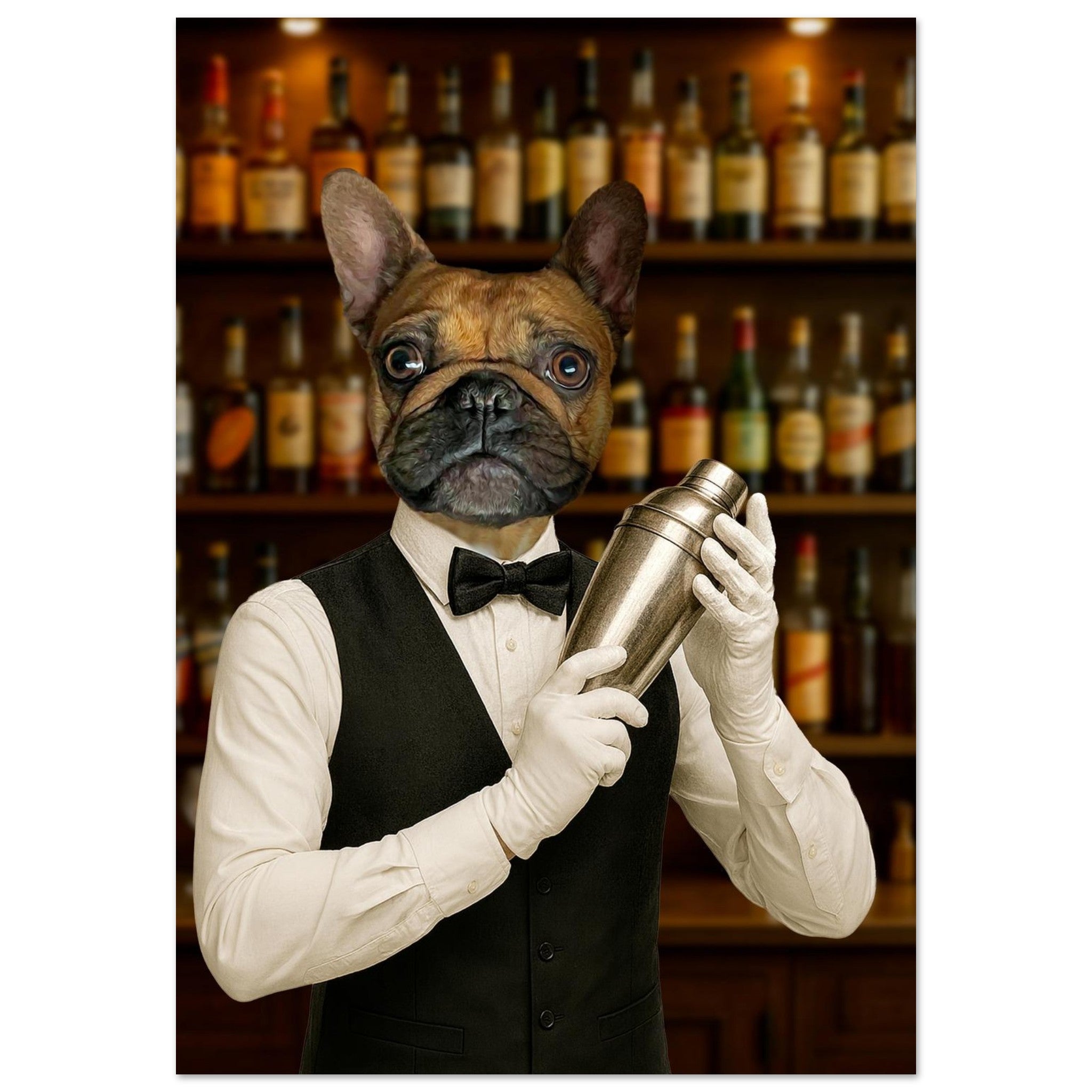 Poster personnalisé BARMAN pour votre animal – Royalesse